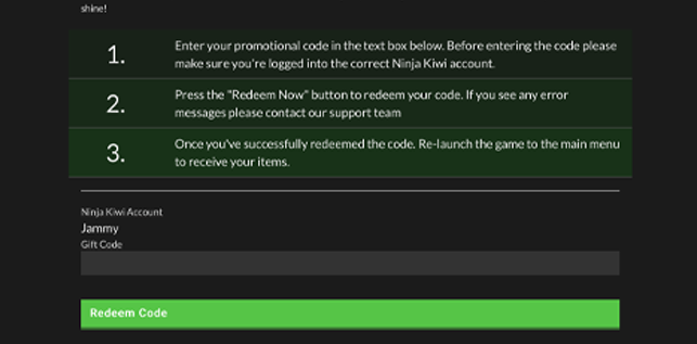 How to redeem a code in Bloons TD 6! – Ninja Kiwi